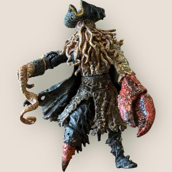 Disney | Toys | Pirates Of The Caribbean Davy Jones 375 Action Figure ...